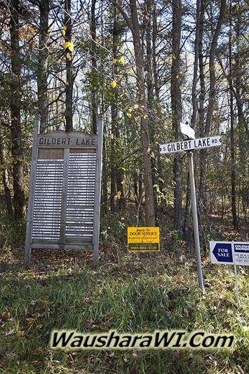 Gilbert Lake WI Waushara County Central Wisconsin Wild Rose Pine River